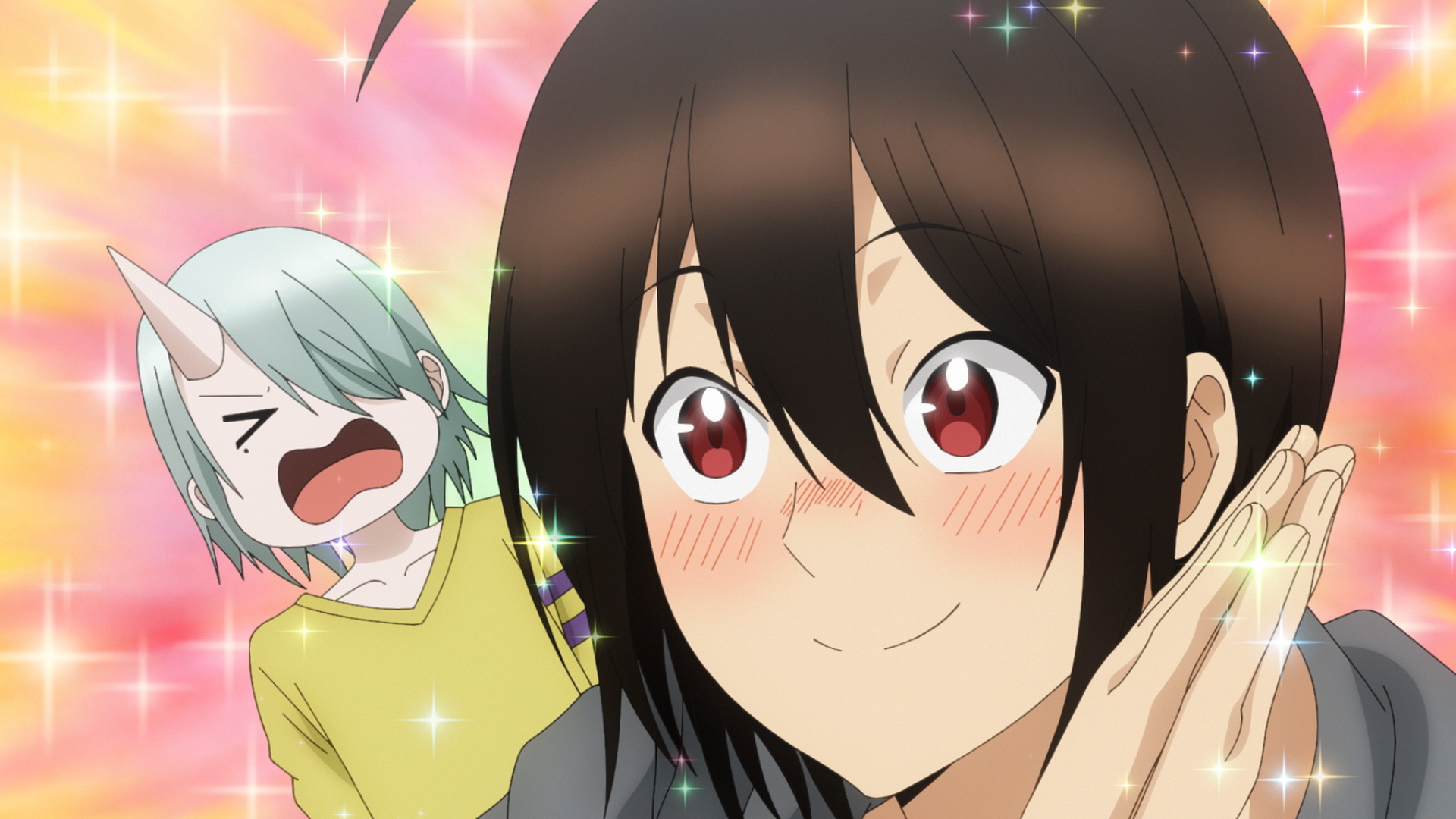 眼帯モテ男がドS金髪イケメンに公開告白!? 妖怪男子高生たちの“ドタバタLOVE展開”に笑う『妖はじ』第6話 | ABCマガジン