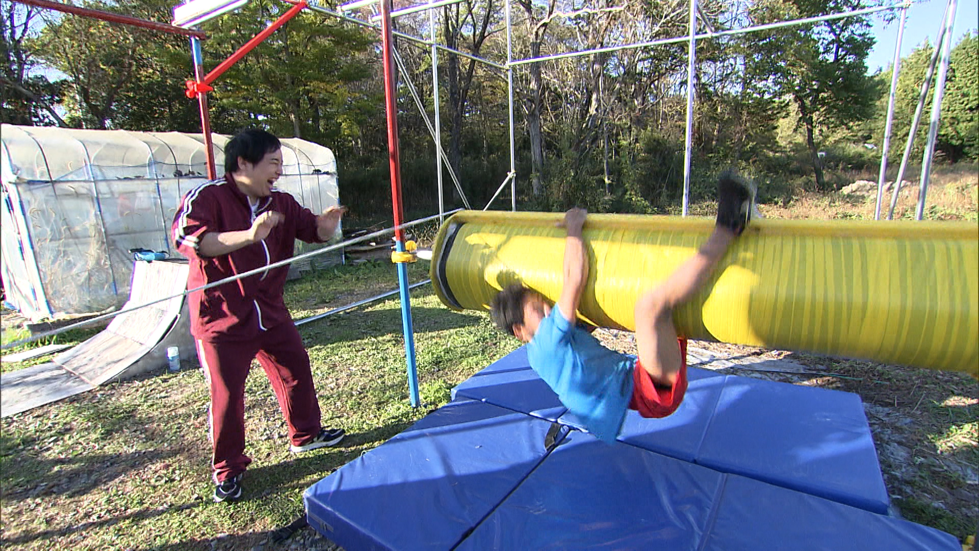 「探偵！ナイトスクープ」中学3年生が自力で作った“SASUKE”ステージのクオリティに仰天！ | ABCマガジン