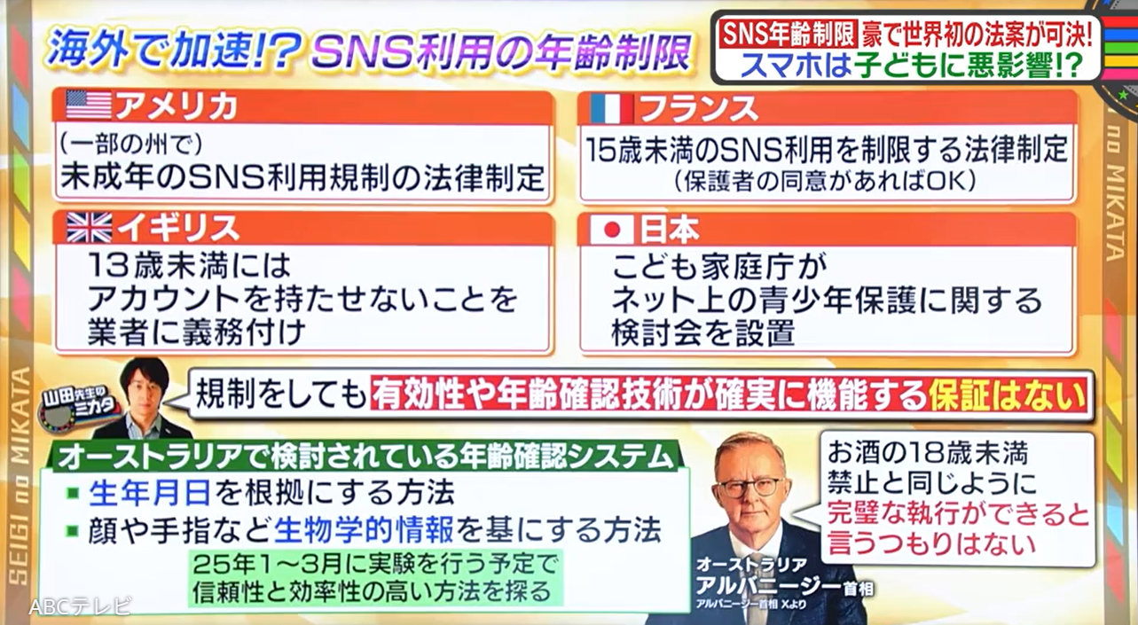16歳と14歳の子どもを持つママタレントも不安…世界初のSNS禁止法可決で日本での規制はどうなる？ | ABCマガジン